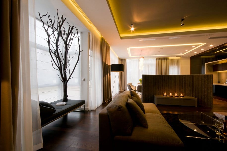 Потрясающая квартира в центре Варшавы от HOLA Design